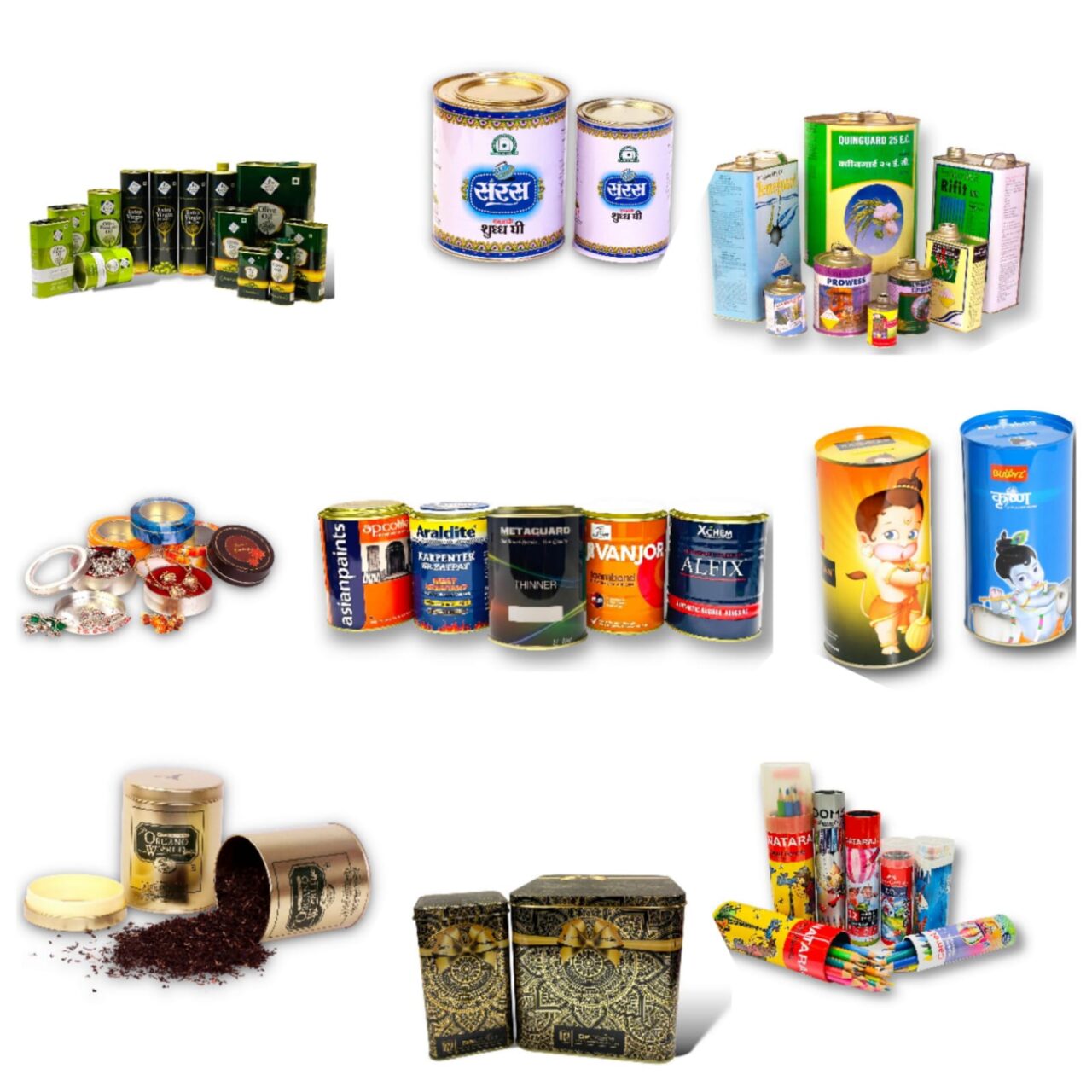 Tin Containers | Deccan Cans