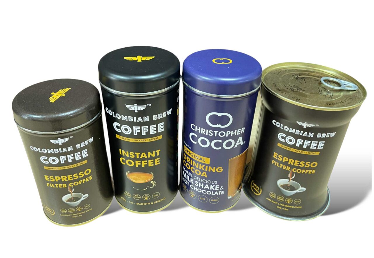 Tea and Coffee Tins Range | Deccan Cans